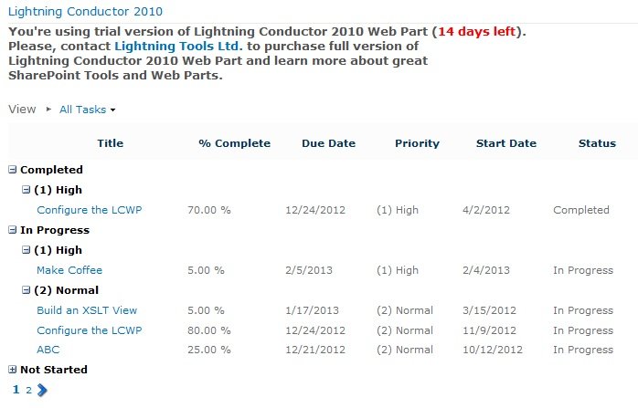 Licensing The Lightning Conductor Web Part Lightning Conductor Web 5100