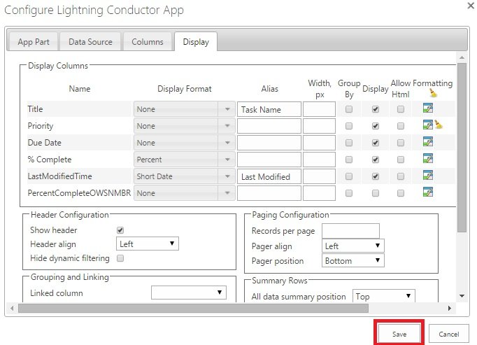 Aggregating task items using search provider - Lightning Conductor Add-In - 1