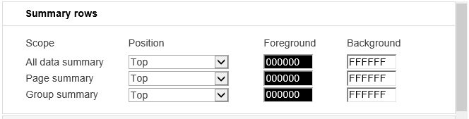 Summary Row - Lightning Data Viewer App - 1