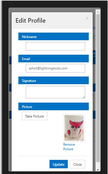 Phone App Profile Page - Social Squared 2013/2016 - 9