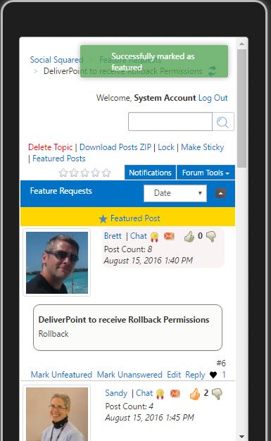 Phone App Posts Page - Social Squared 2013/2016 - 9
