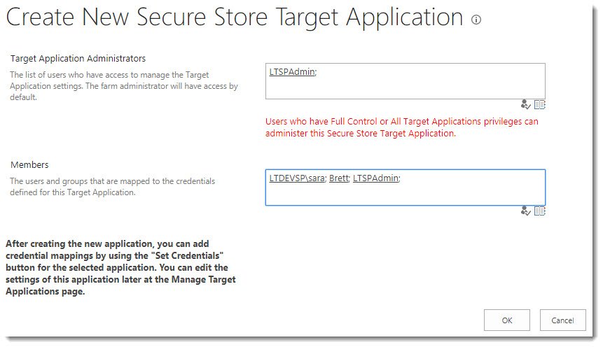 Configuring Secure Store - Social Squared 2013/2016 - 9