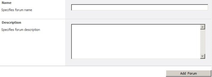 Creating Forum Groups and Forums - Social Squared 2010 - 9