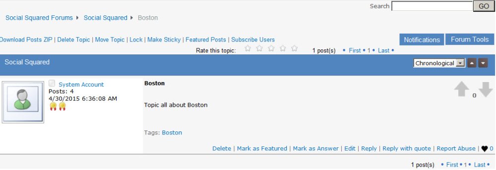 Post dashboard - Social Squared 2010 - 9