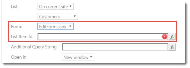 Open List Form - Lightning Forms - 1
