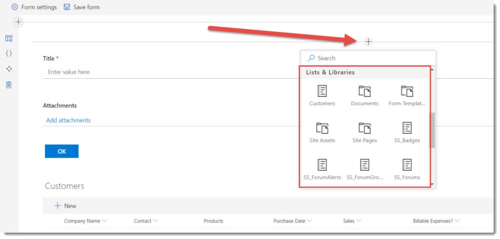 Insert Sub-List - Lightning Forms - 1