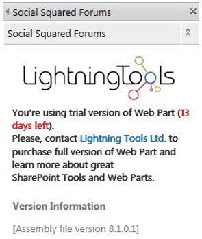 Upgrading the Social Squared Database and WSP - Social Squared 2010 - 9