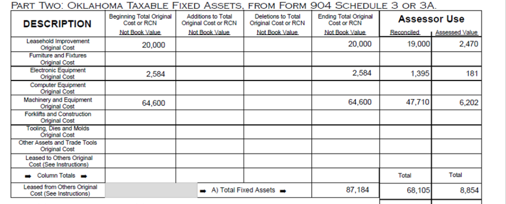OTC Form 901 - System - 1