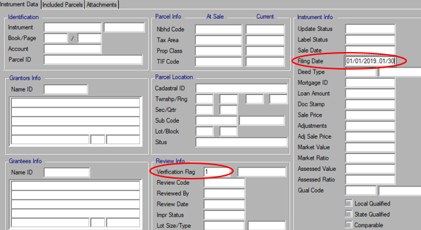 Printing Sales Verification Letters in Mass - Sales File - 1