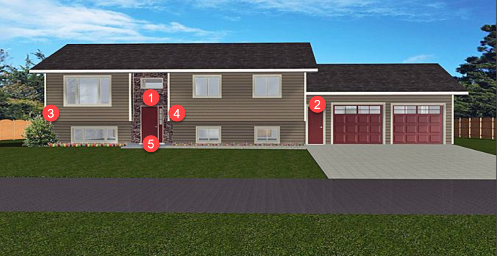 Sketching a Bi-Level - Residential Appraisal File - 1
