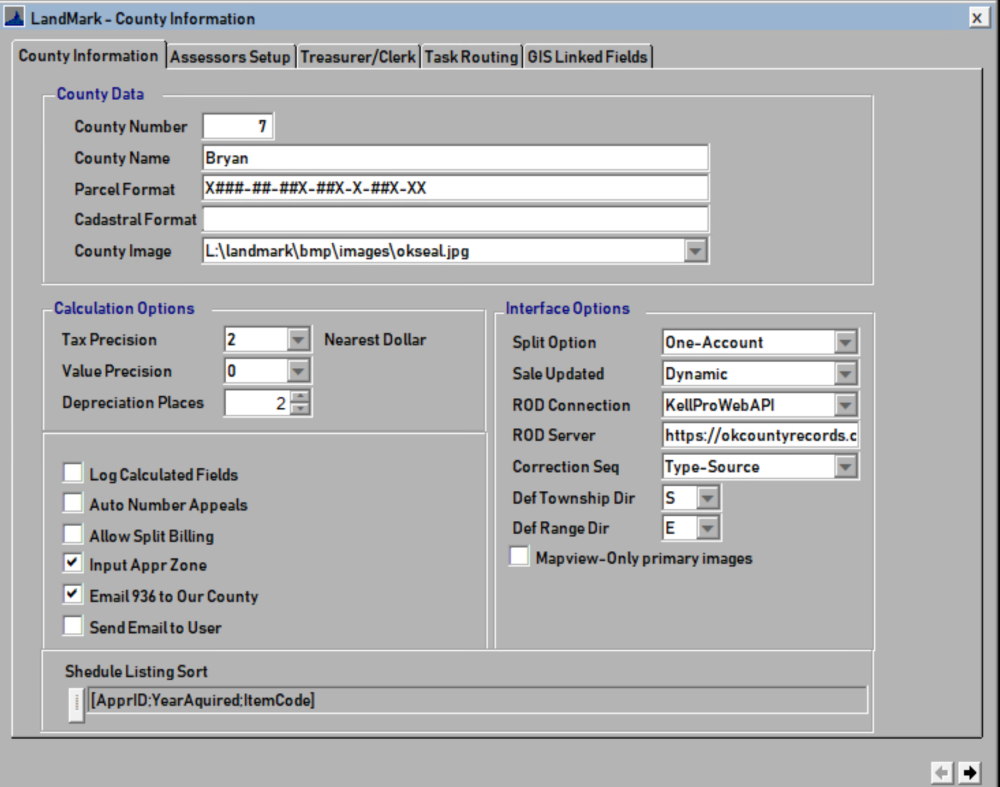 County Information - System - 1