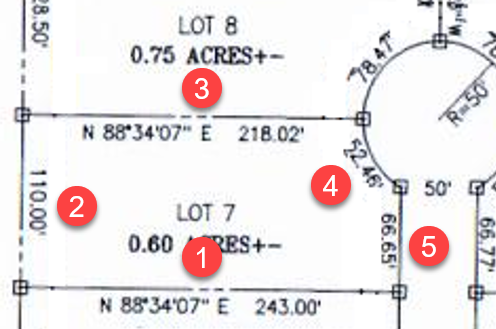 Curved Cul-de-sac Example ~ Video - MapAnalyzer - 1