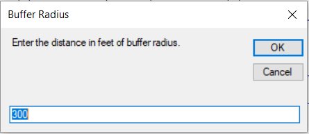 Buffering Parcels - MapAnalyzer - 1