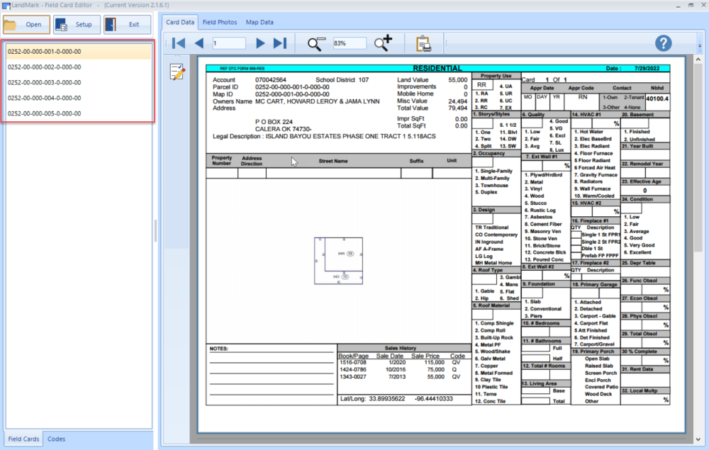 REVIEW SHEET ~ FIELD APP - Assessment File - 1