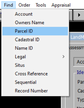 Find by Parcel ID - Assessment File - 1