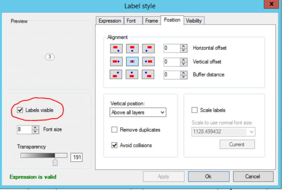 Correcting Jumbled or Incorrect Labels - MapAnalyzer - 1