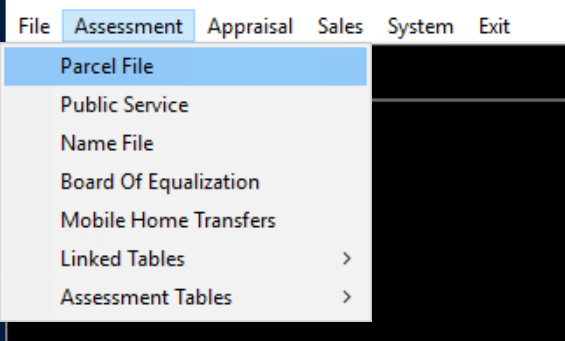PARCEL FILE - Assessment File - 1