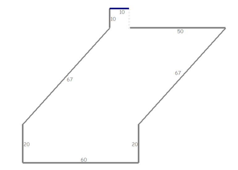Drawing in Parcel Sketch - Residential Appraisal File - 1