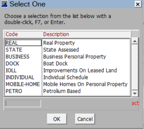 Creating a New Personal Property Account - Personal Property Appraisal ...
