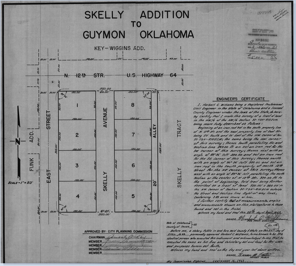 Subdivision Plat Images - Assessment File - 1