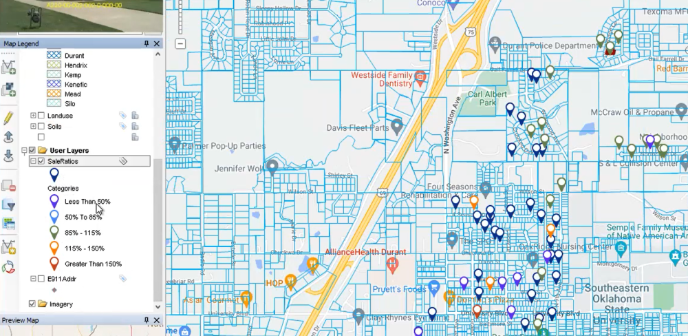 Plot Sales on Map - Sales File - 1