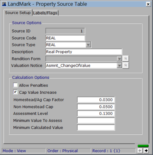 Source Table - Assessment File - 1