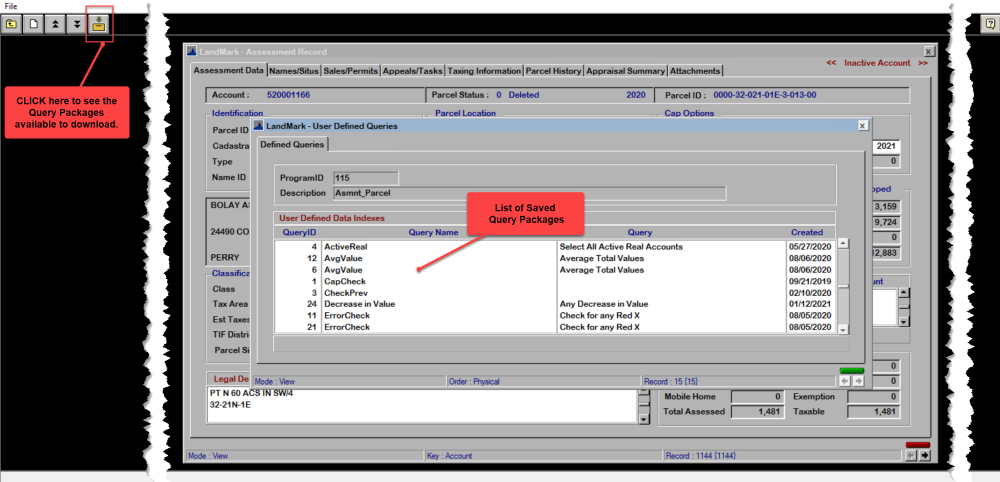 Query Packages - Assessment File - 1