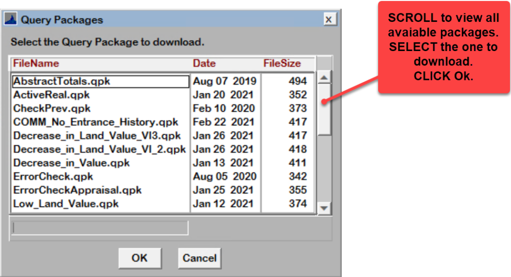 Query Packages - Assessment File - 1