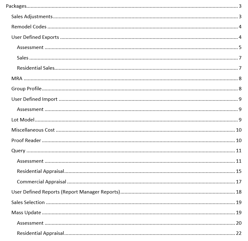 Query Packages - Assessment File - 1