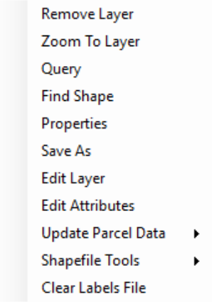 Map Legend Menu (Right-Click on Layer) - MapAnalyzer - 1