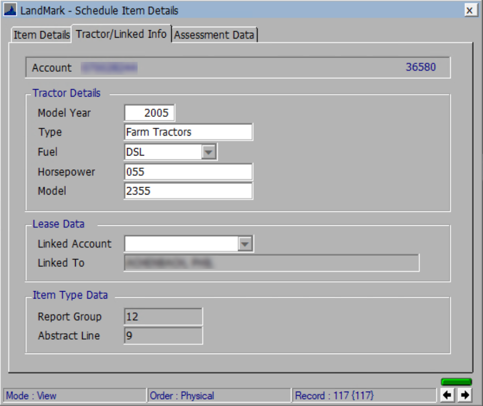 Schedule Items (Linked Tables) - Residential Appraisal File - 1 Schedule Items (Linked Tables) - Residential Appraisal File - 1