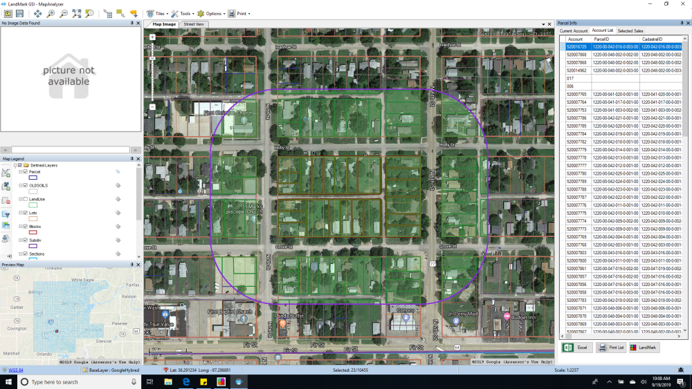 Buffering Parcels - MapAnalyzer - 1