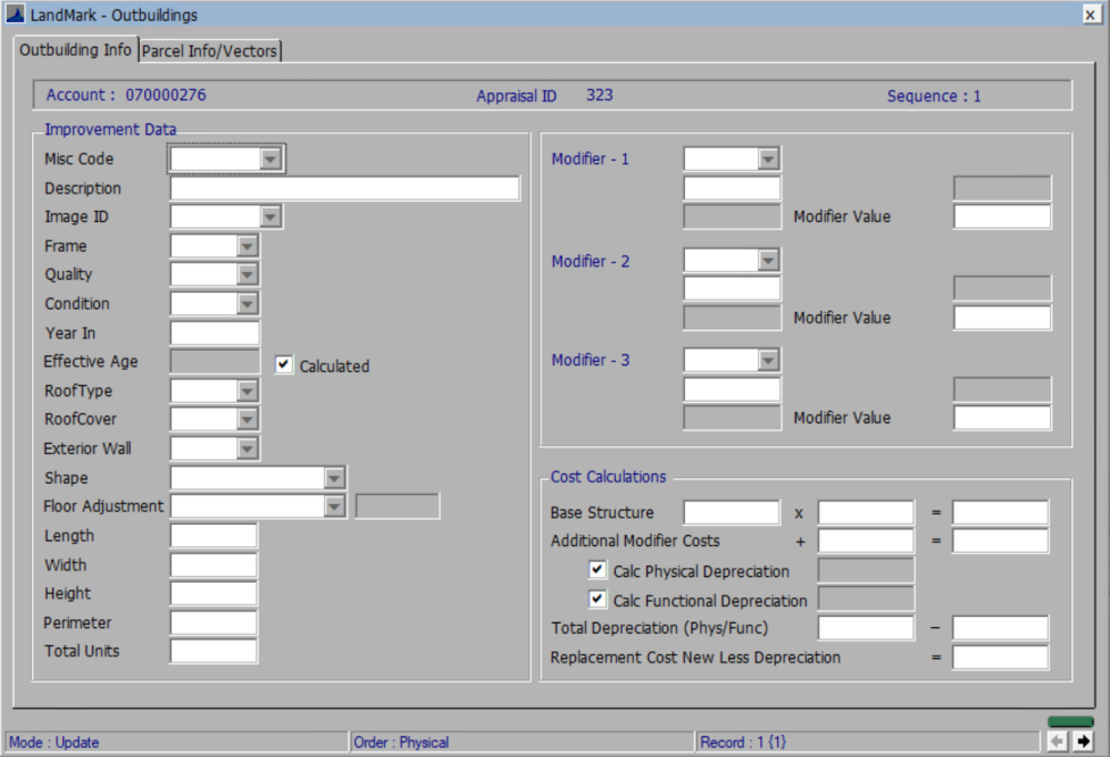Site Improvements - Residential Appraisal File - 1