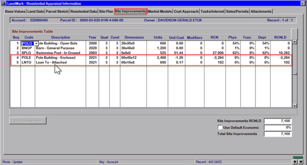 Adding Site Improvements to Site Plan ~ Video - Residential Appraisal ...