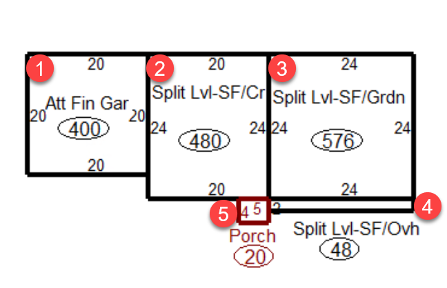 Sketching a Split-Level - Residential Appraisal File - 1