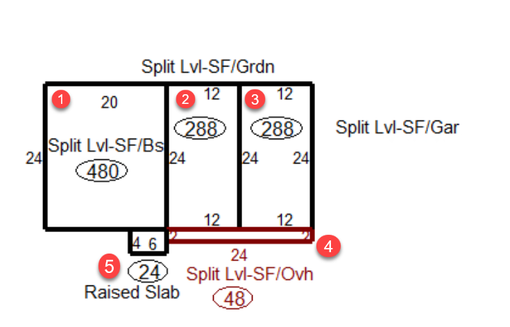 Sketching a Split-Level - Residential Appraisal File - 1