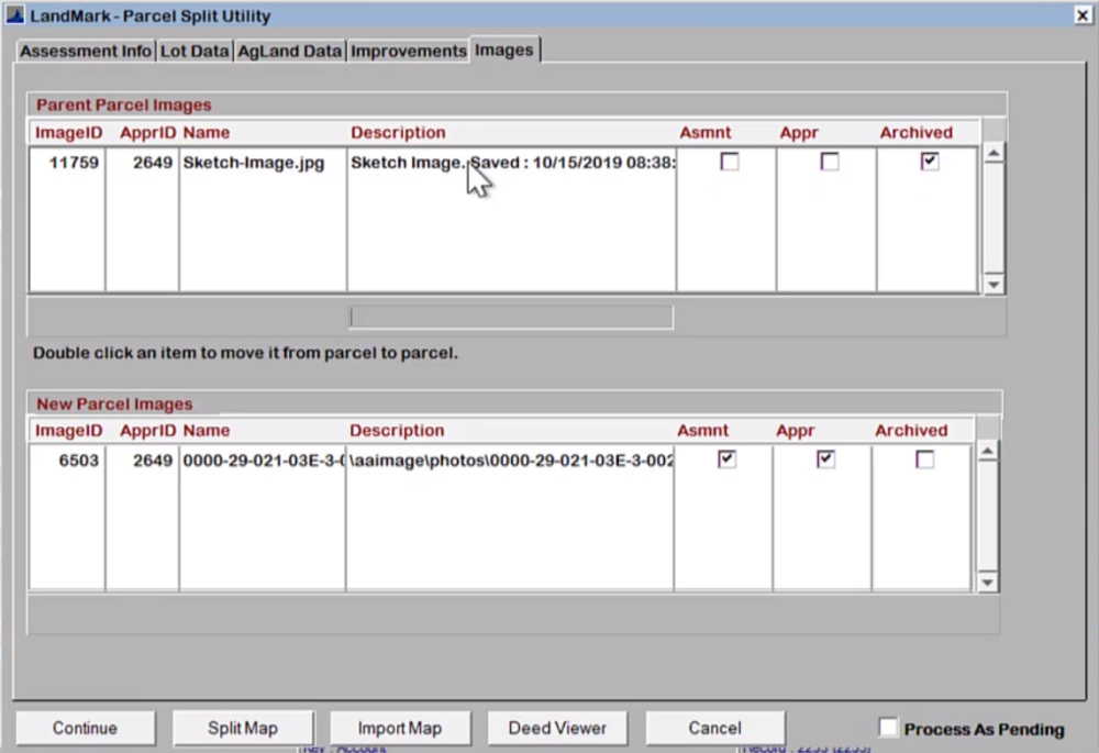Split by using LandMark Split Utility - MapAnalyzer - 1