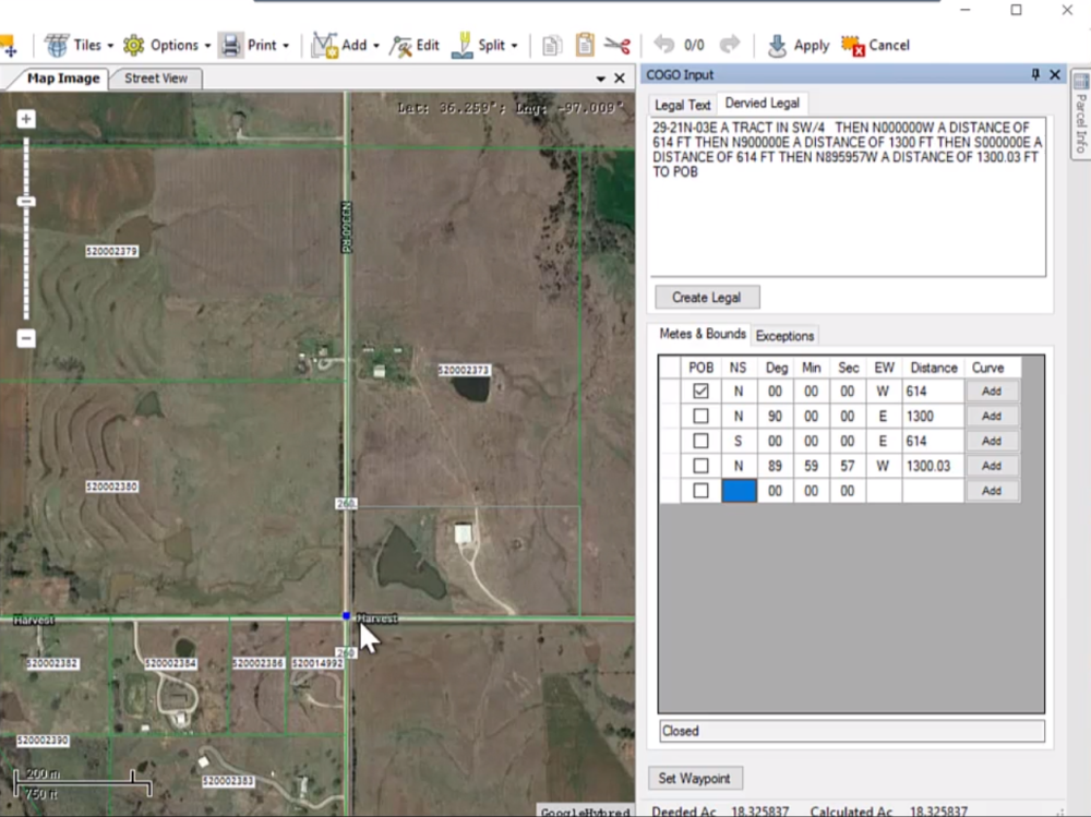 Split by using LandMark Split Utility - MapAnalyzer - 1