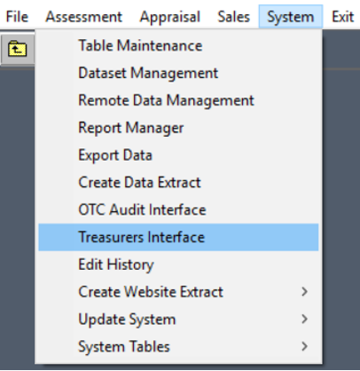 Tax Roll Creation - Assessment File - 1