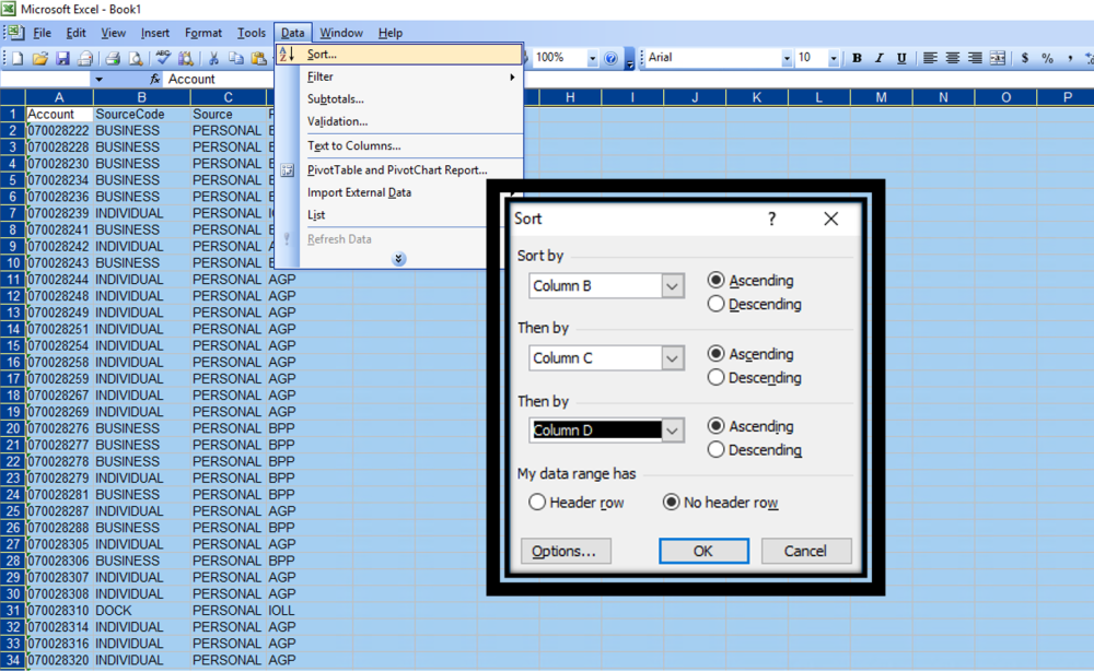 Type/Class Check – Index - Assessment File - 1