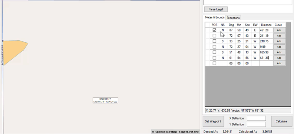Uneven Line In Subdivision Example ~ Video - MapAnalyzer - 1