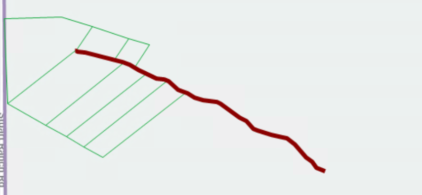 Uneven Line In Subdivision Example ~ Video - MapAnalyzer - 1