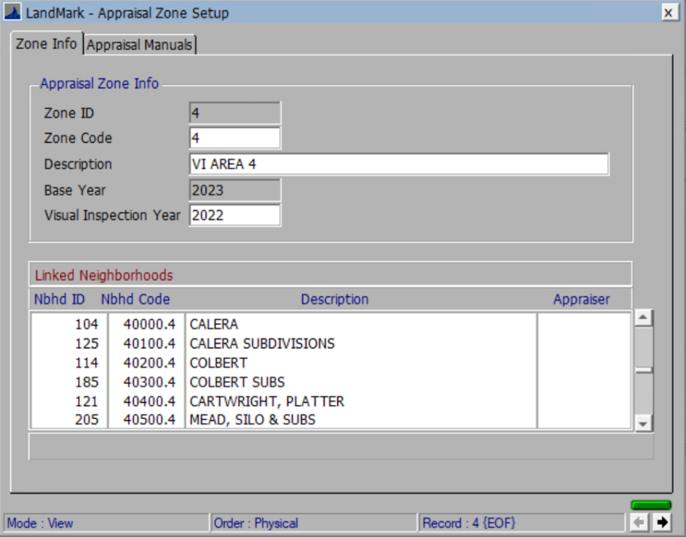 Base Year - Annual Procedures - 1