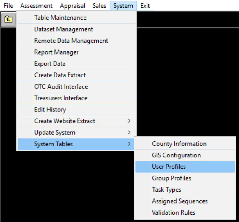 User/Group Permissions - System - 1