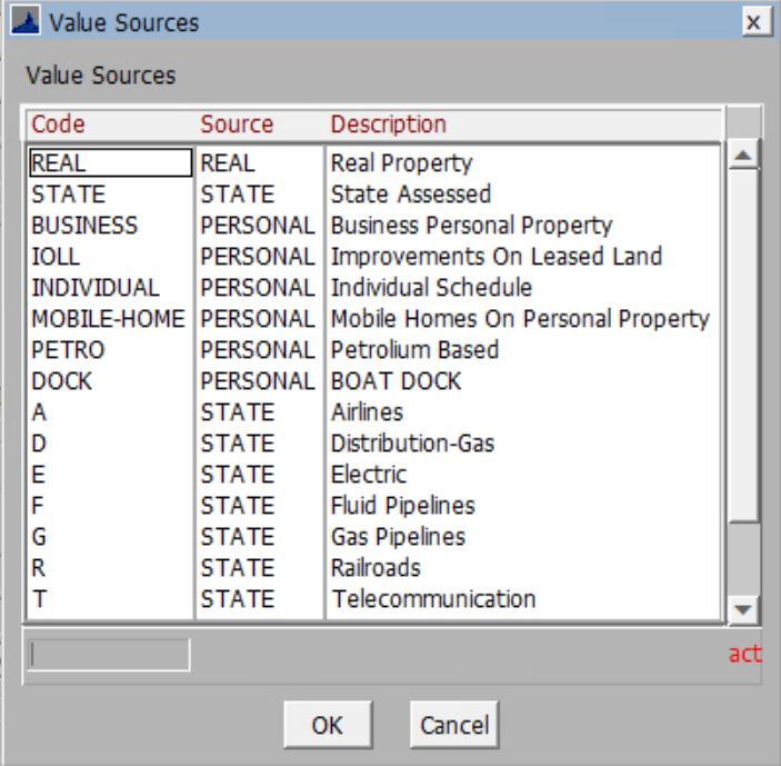 Value Change Report - Assessment File - 1