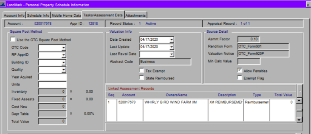 Creating and Linking a New XM Account - Personal Property Appraisal ...