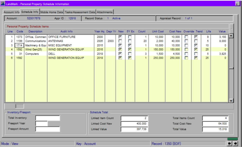 Creating and Linking a New XM Account - Personal Property Appraisal ...