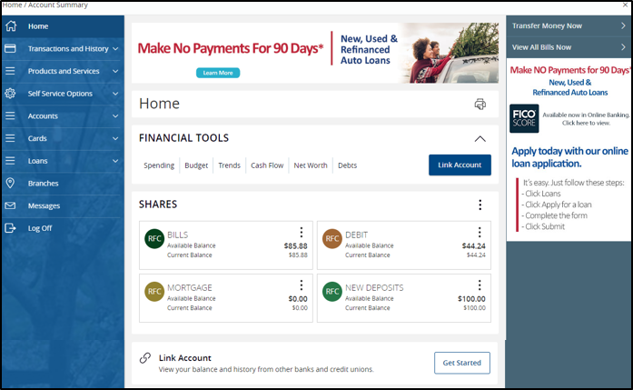 Financial Tools - Digital Banking User Guide - 1