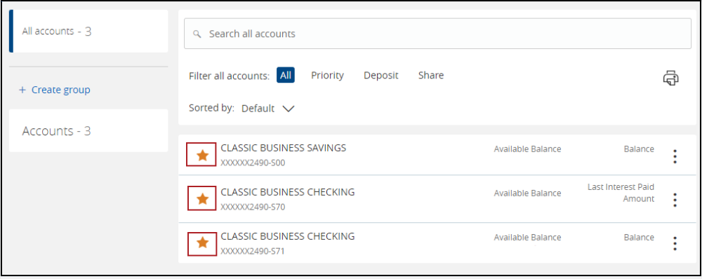 First Time Login Priority Accounts - Digital Banking User Guide - 1