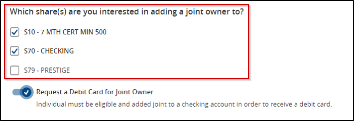 Manage Joints - Digital Banking User Guide - 1